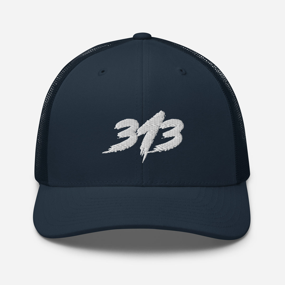 313 - 3D Embroidered Mesh Hat Black – Haydar Maula